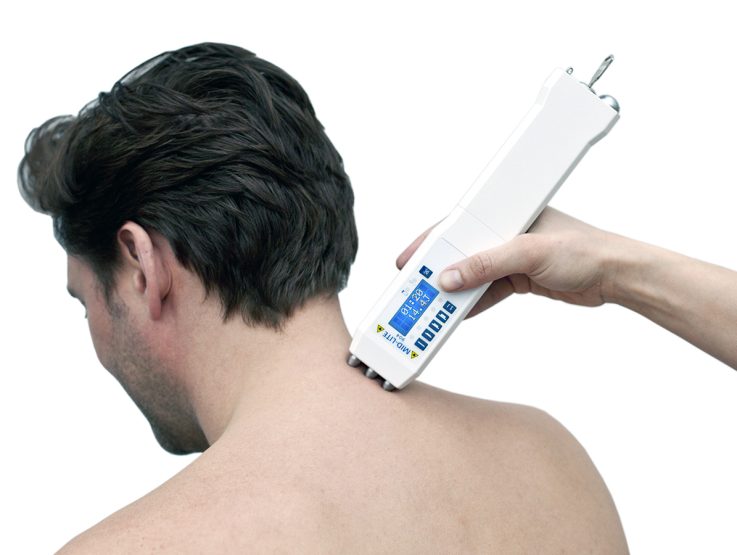 Laser MID-LITE 904 grå - Tålig, portabel laser för häst och hund.