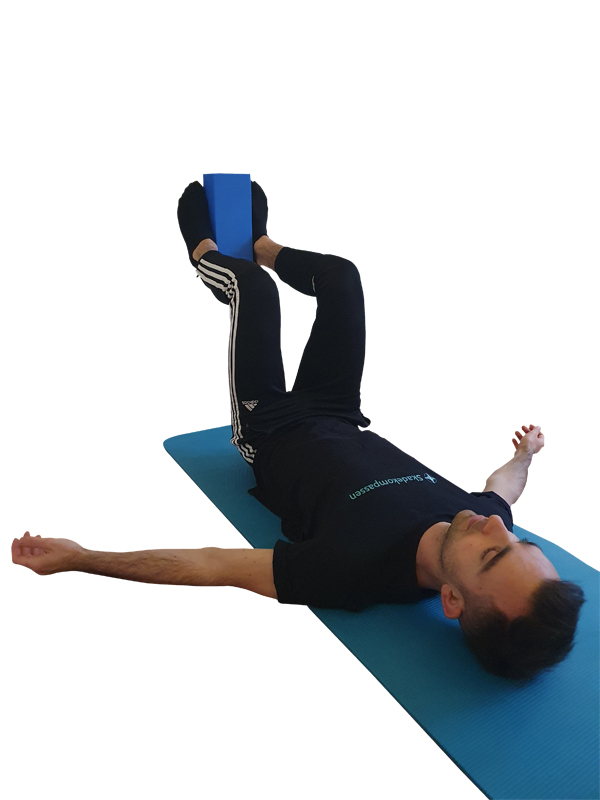 Pelvic rolls wall - Skadekompassen