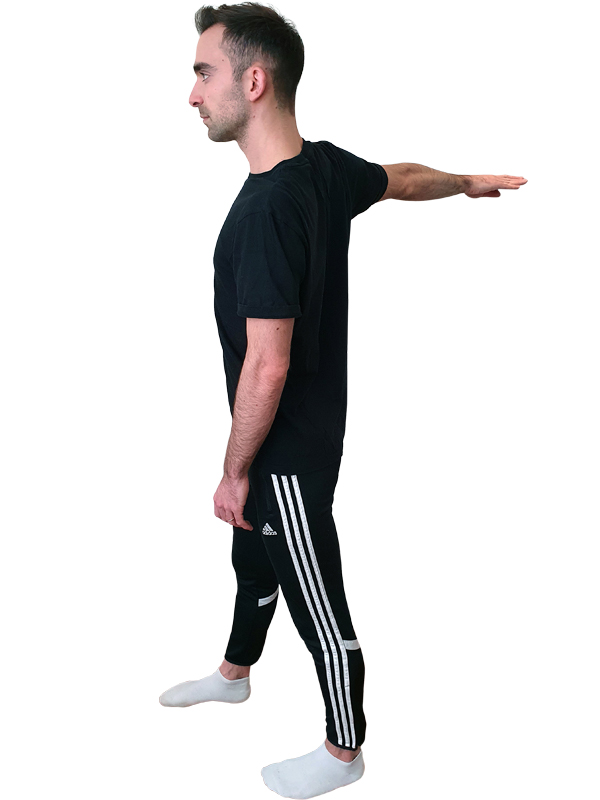 Standing biceps stretch - Skadekompassen