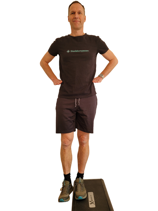 Hip hitch på step - Skadekompassen