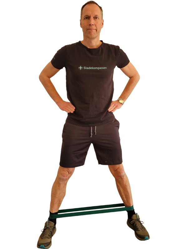 Sidsteg med band - Skadekompassen